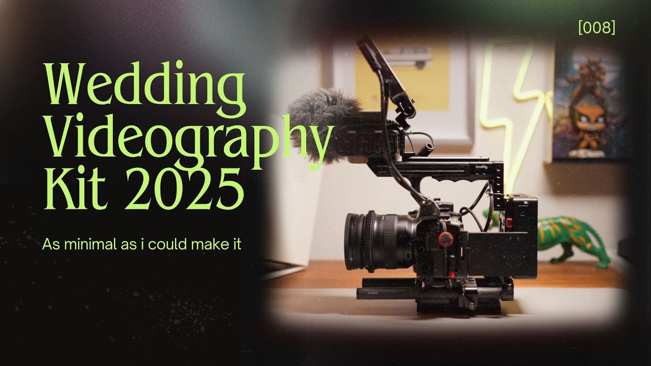 My solo wedding videography kit. Keeping it simple. - YouTube