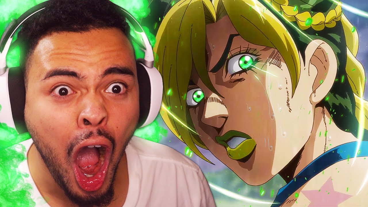 JOLYNE IS FIRE! JOJO Part 6 STONE OCEAN Episode 1 REACTION! - YouTube