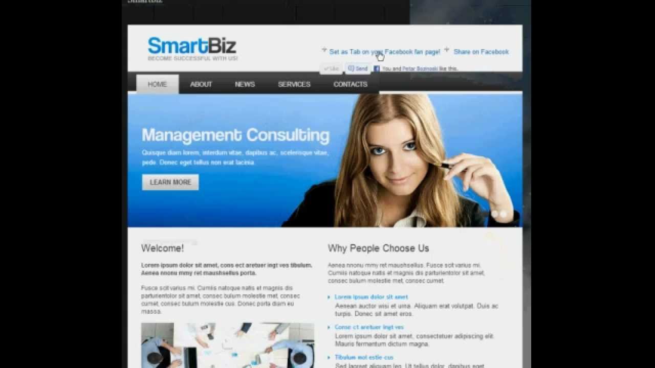 Iframe tab on Facebook or Blogger - YouTube