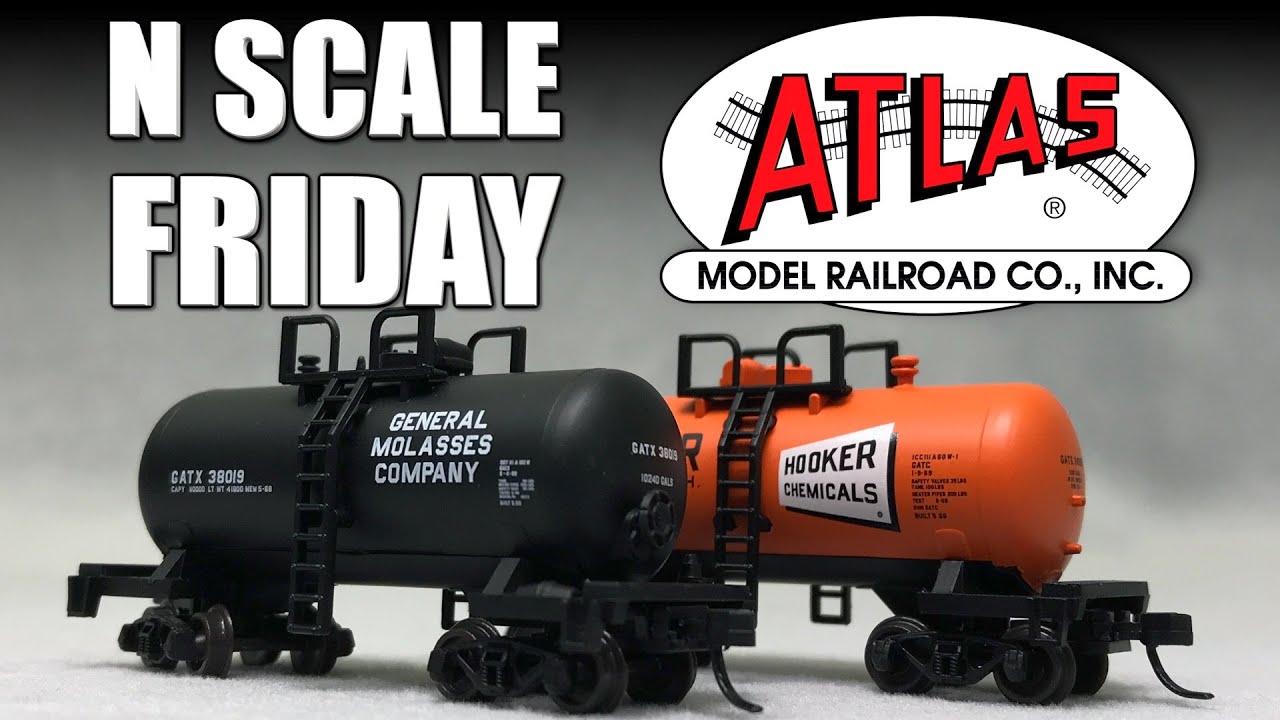 Atlas Shorty Beer Can Tank Cars N Scale Friday - YouTube