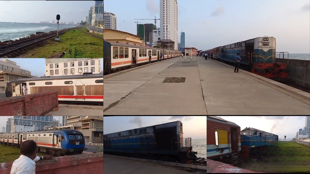 Meet S10 Power set M4 Locomotive train at the Kollupitiya Railway ...