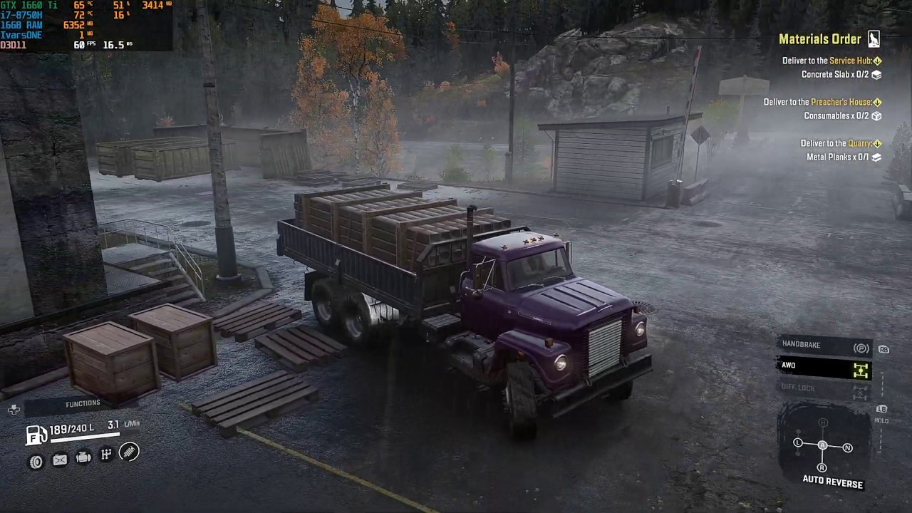 SnowRunner Walkthrough Part 46 - "Materials Order" [2160p60] - YouTube