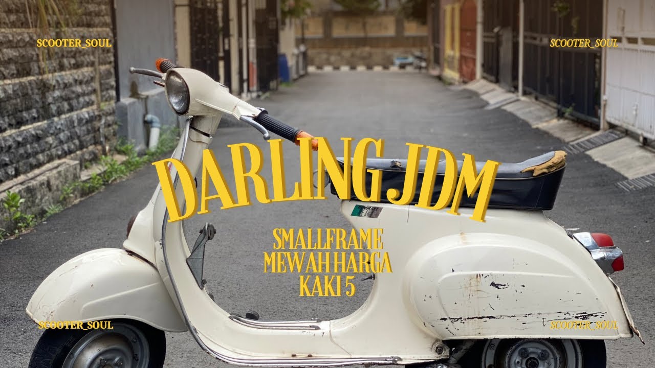 VESPA DARLING JDM 🇯🇵 - YouTube
