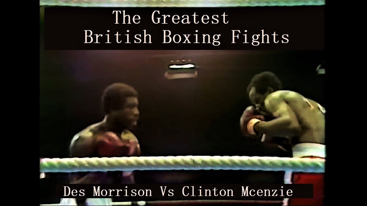 Des Morrison Vs Clinton Mckenzie British Boxing - YouTube