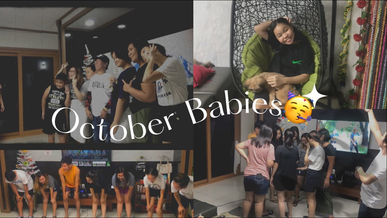 Vlog #16: FamBonding Celebration | October Babiez | Nathalie Jane Macam ...