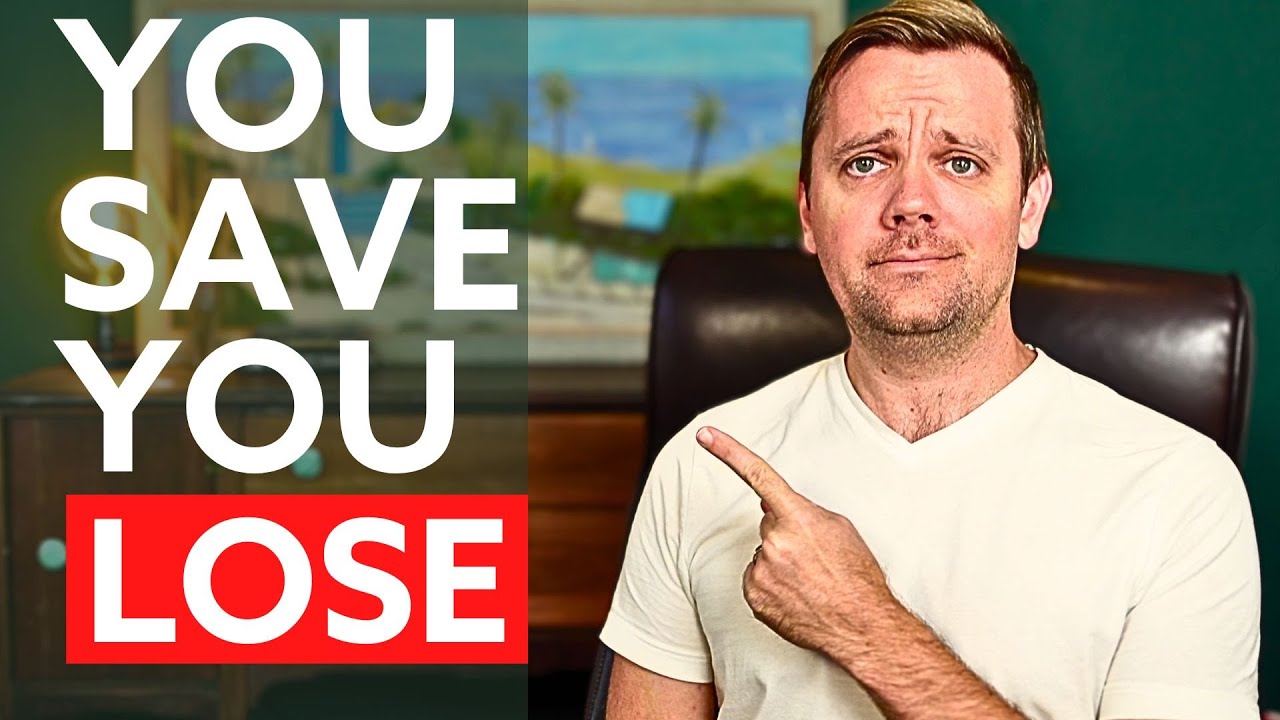 Why You Need To STOP SAVING MONEY - YouTube
