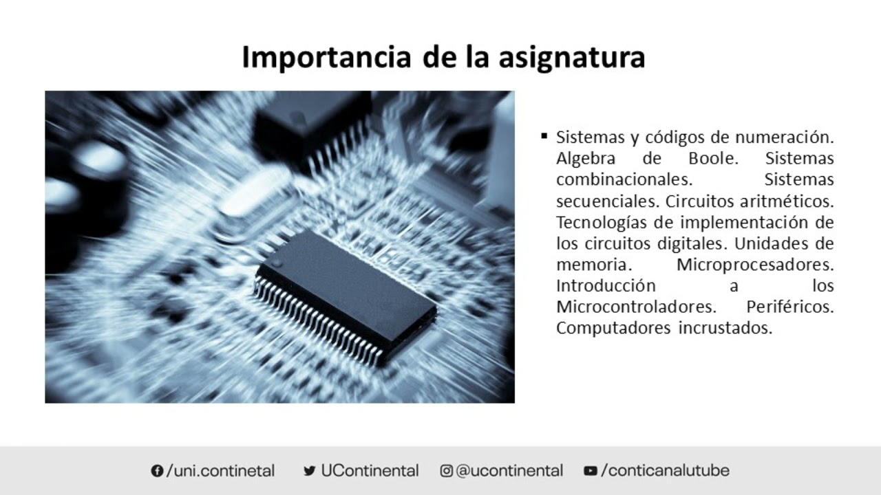 Presentación de la asignatura: Circuitos y Sistemas Digitales - YouTube