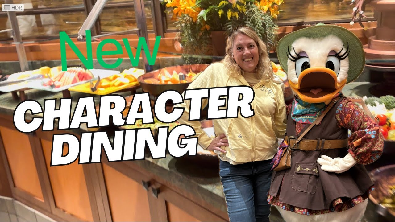 New Character Dining For Dinner At Disney's Grand California Hotel ...