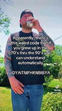 Old school code - YouTube