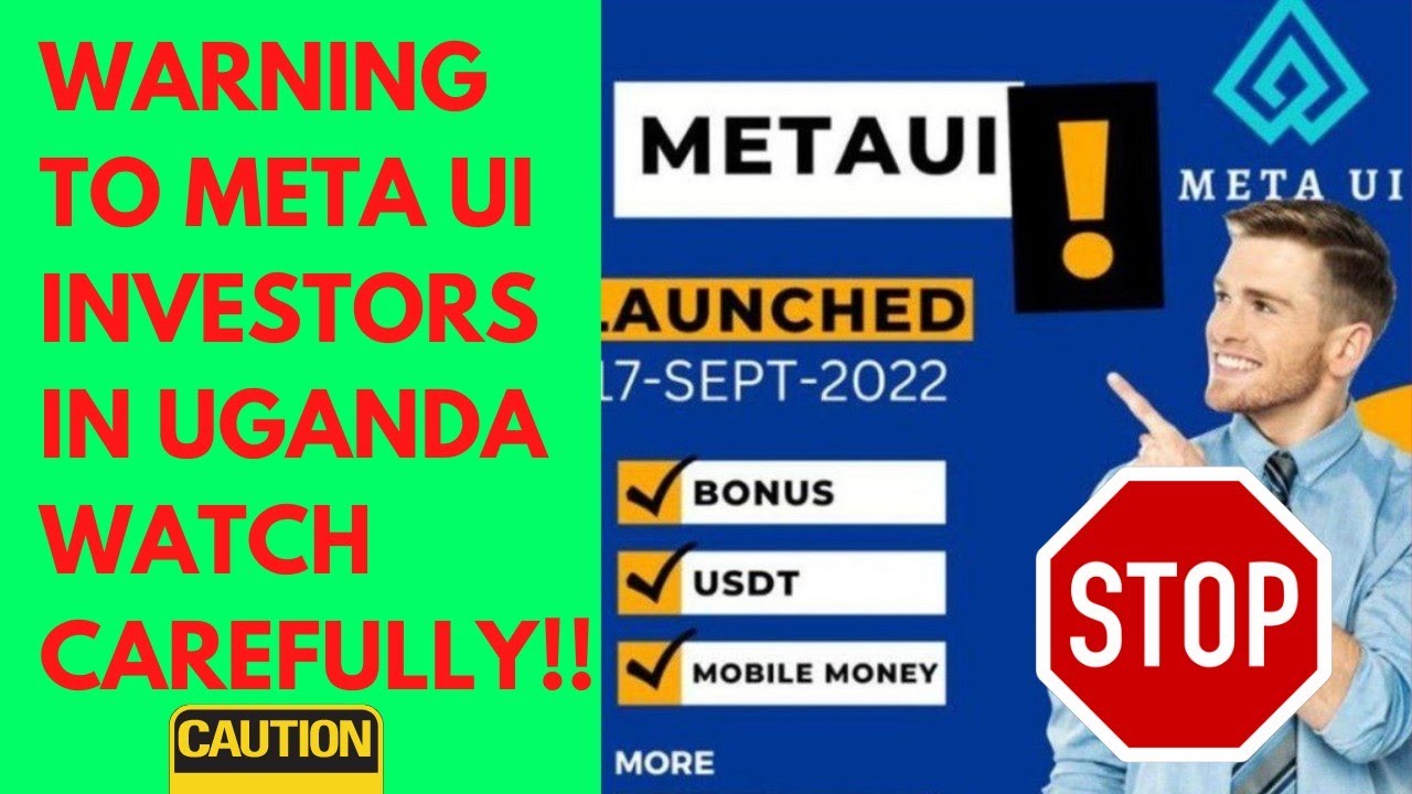 META UI Reviewed! Another Scam online business Site in Uganda| Invest ...