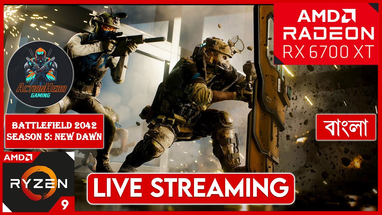 Battlefield 2042: Epic Gameplay Live with ActionHero Gaming | ActionHeroYT Gameplay live 📡 - YouTube