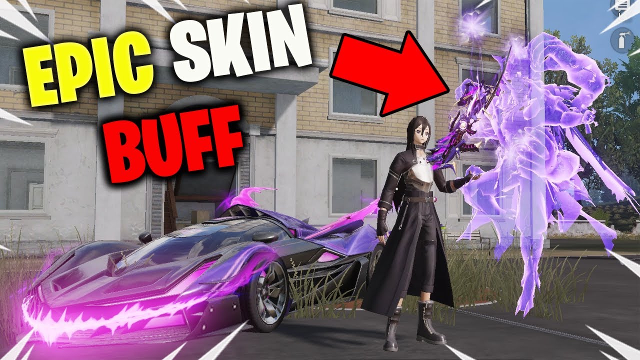 Wiping Squads with EPIC QBZ SKIN | Knives Out Gameplay - YouTube