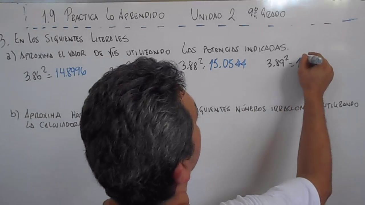 19 Practica Lo Aprendido 9º Grado Youtube