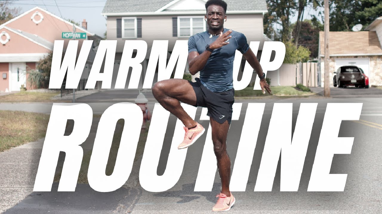 warm up routine | my pre run routine - YouTube