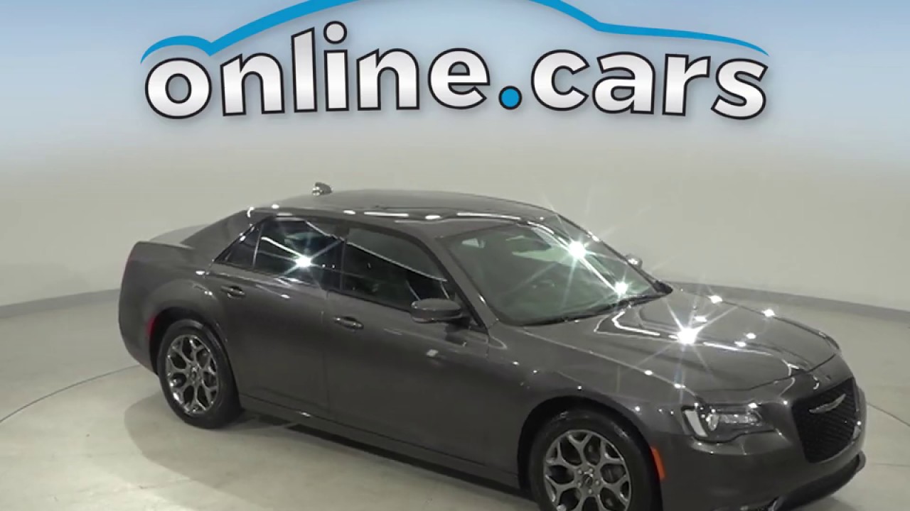 A18328TA Used 2017 Chrysler 300 Gray Sedan Test Drive, Review, For Sale ...