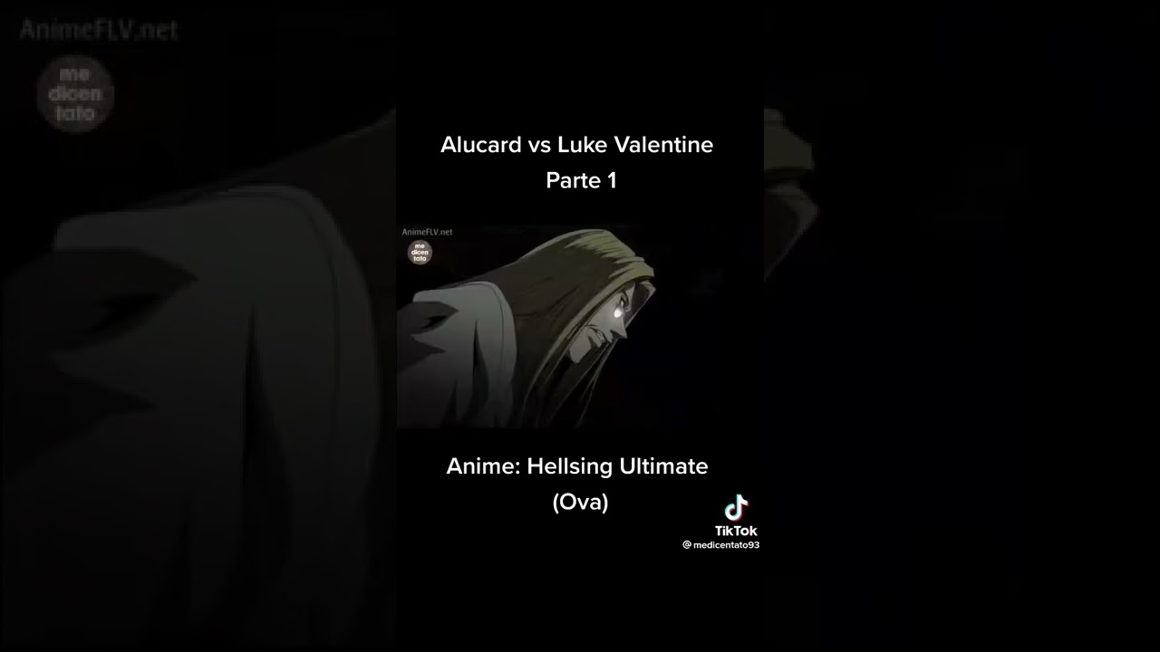 Anime: Hellsing Ultimate (Ova) | Alucard vs Luke Valentine Parte 1 (Sub ...