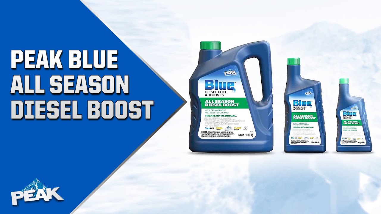 Blue All Season Diesel Boost - YouTube