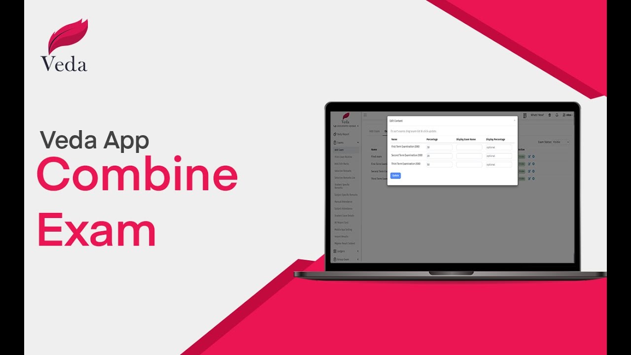 How To Combine Multiple Terminal Exams for Final Exam? | Veda Academic ...