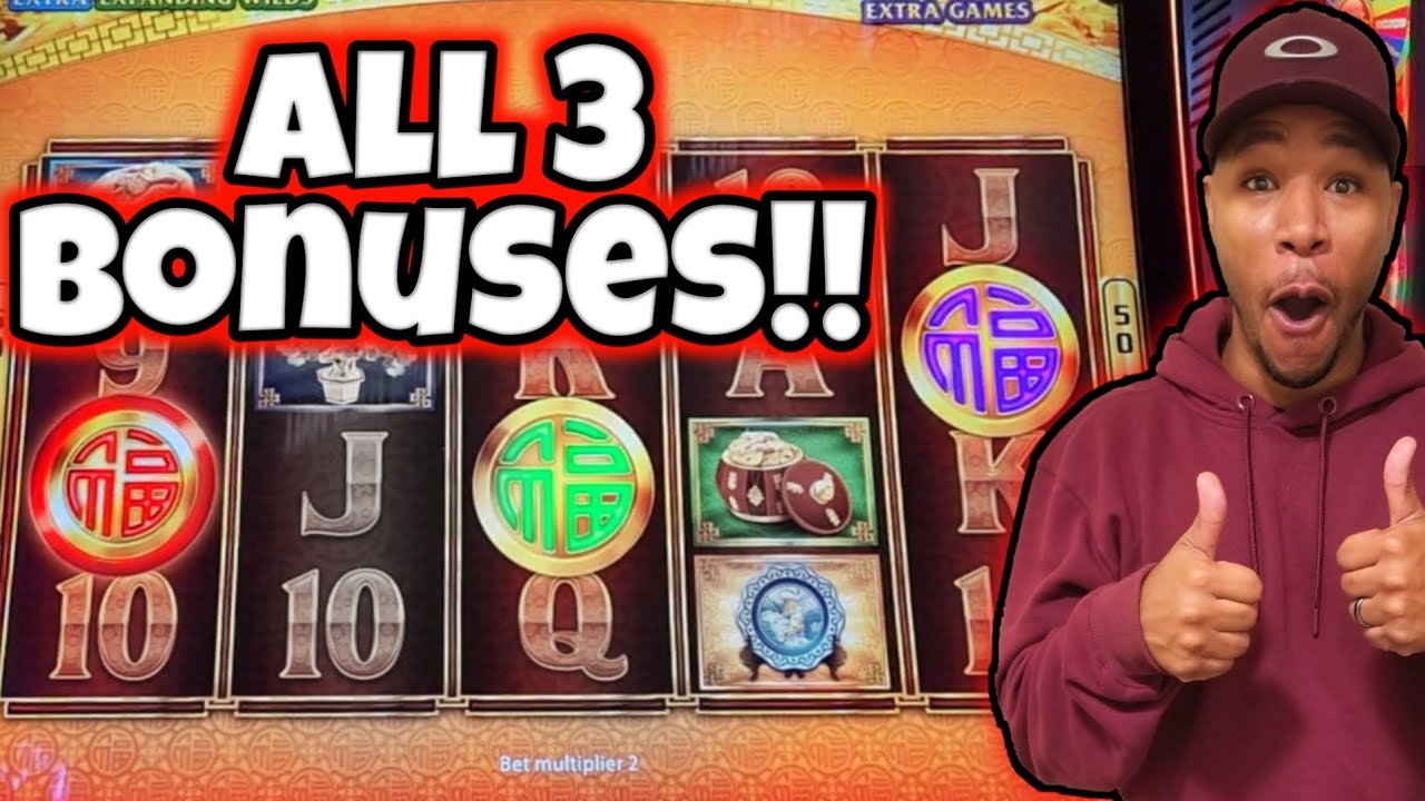 This Vegas Slot Machine Gave Me Every Bonus And A Big Win!! - YouTube
