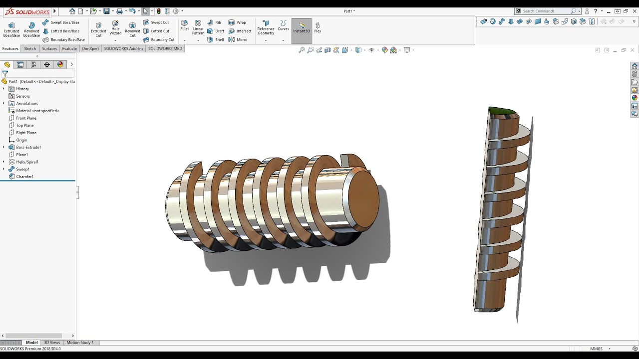 SolidWorks Tutorial 2020, Exercise nr. 30! Learn from Home! :D - YouTube