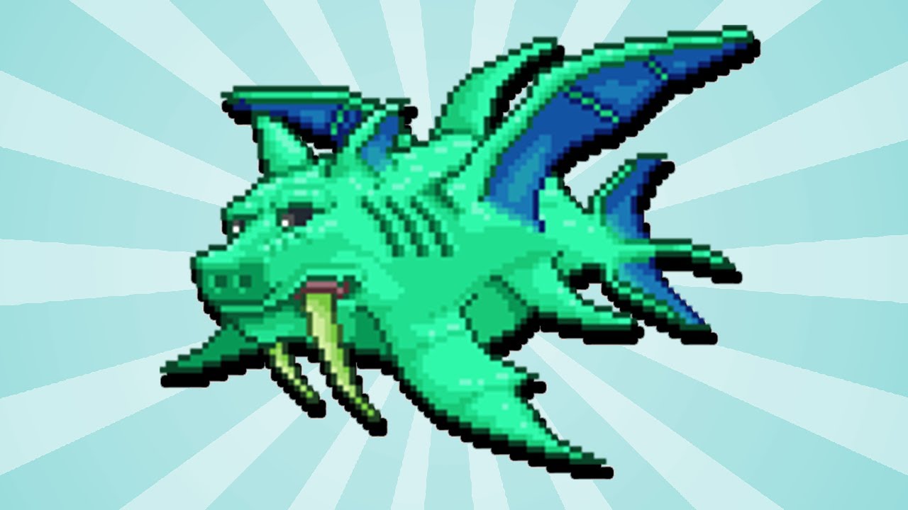 Terraria How To Defeat: Expert Duke Fishron - YouTube