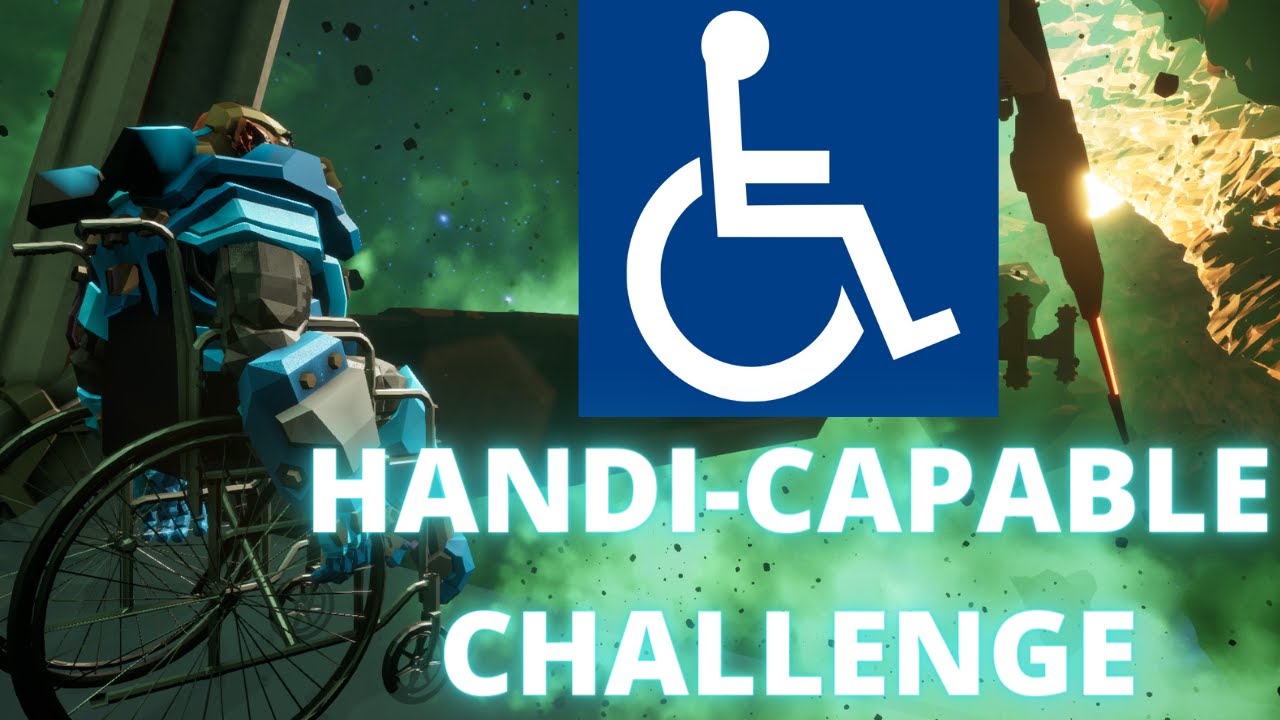 HANDI-CAPABLE CHALLENGE | NO MOVING | DEEP ROCK GALACTIC - YouTube