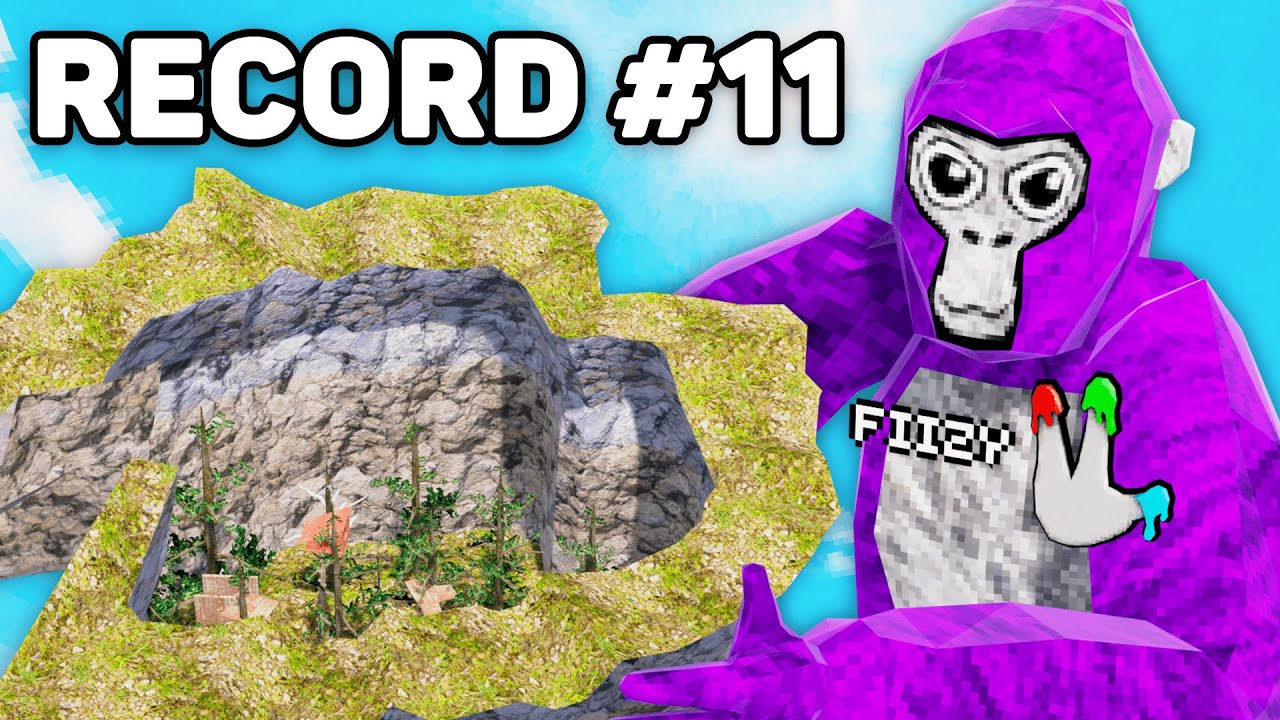 I Broke 12 Gorilla Tag World Records - YouTube