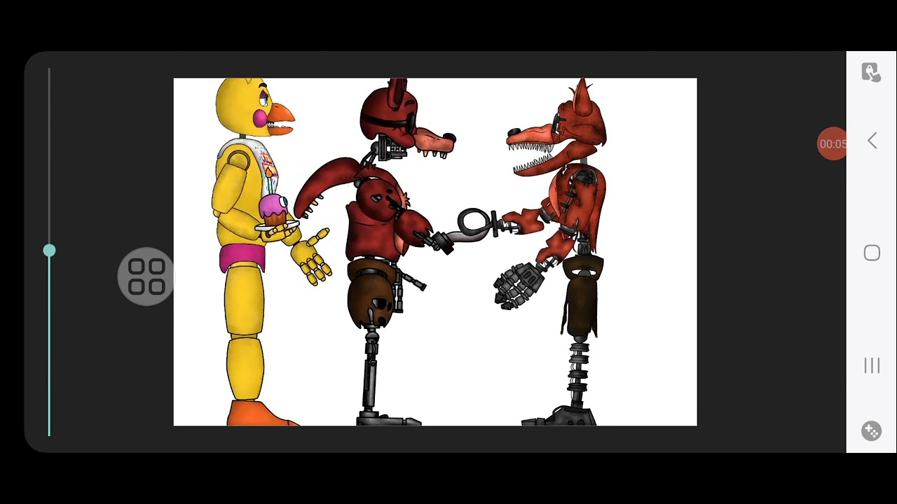 dc fnaf toy Vs fnaf 1 - YouTube
