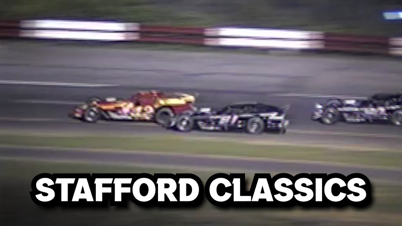Stafford Speedway Classics - July 14, 1995 SK Modified Feature - YouTube