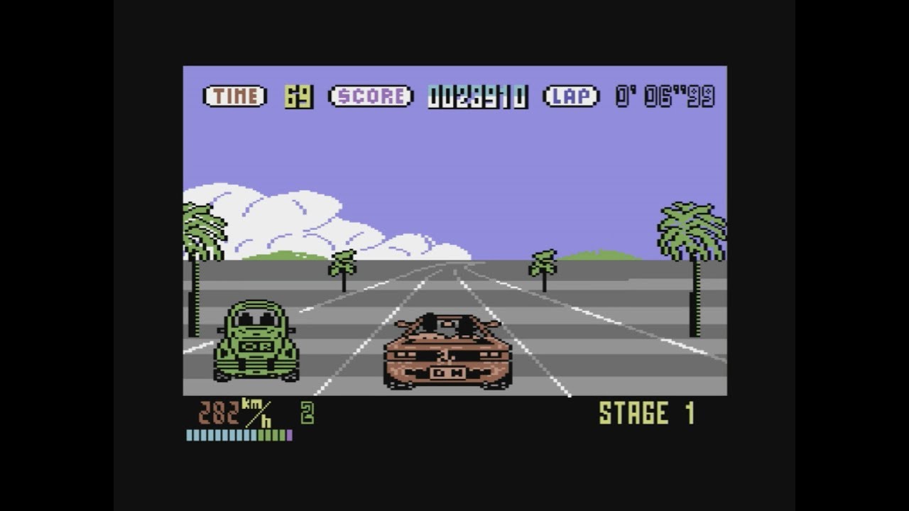 Out Run (C64 Longplay) - YouTube
