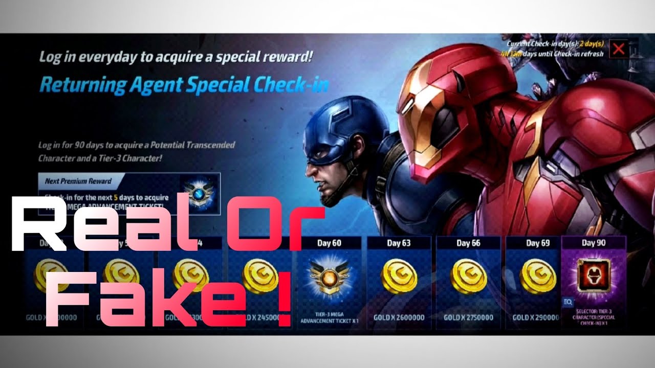 Let's see if Returning agents new rewards real or fake ! - Marvel ...