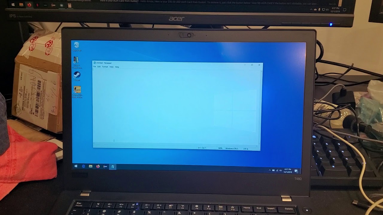 Lenovo T480 Quick-Test - YouTube
