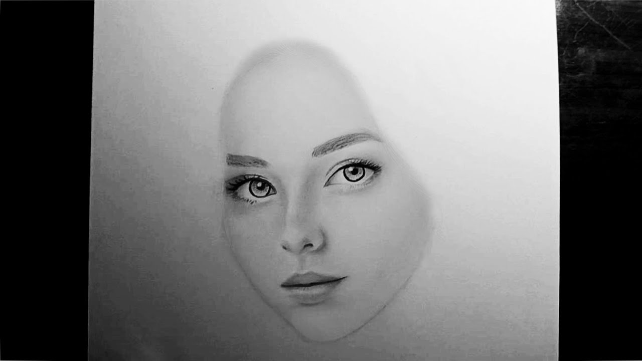 creating a hyper realistic pencil portrait ️ | watch the process . part ...