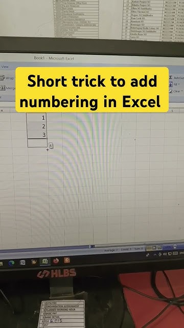 Short Trick To Do Numbering In Excel Windows Excel Exceltips Exceltricks postalcitizen