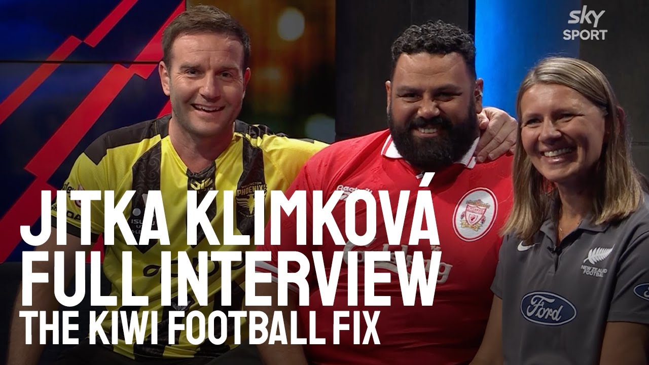 Jitka Klimková's full interview on The Kiwi Football Fix - YouTube
