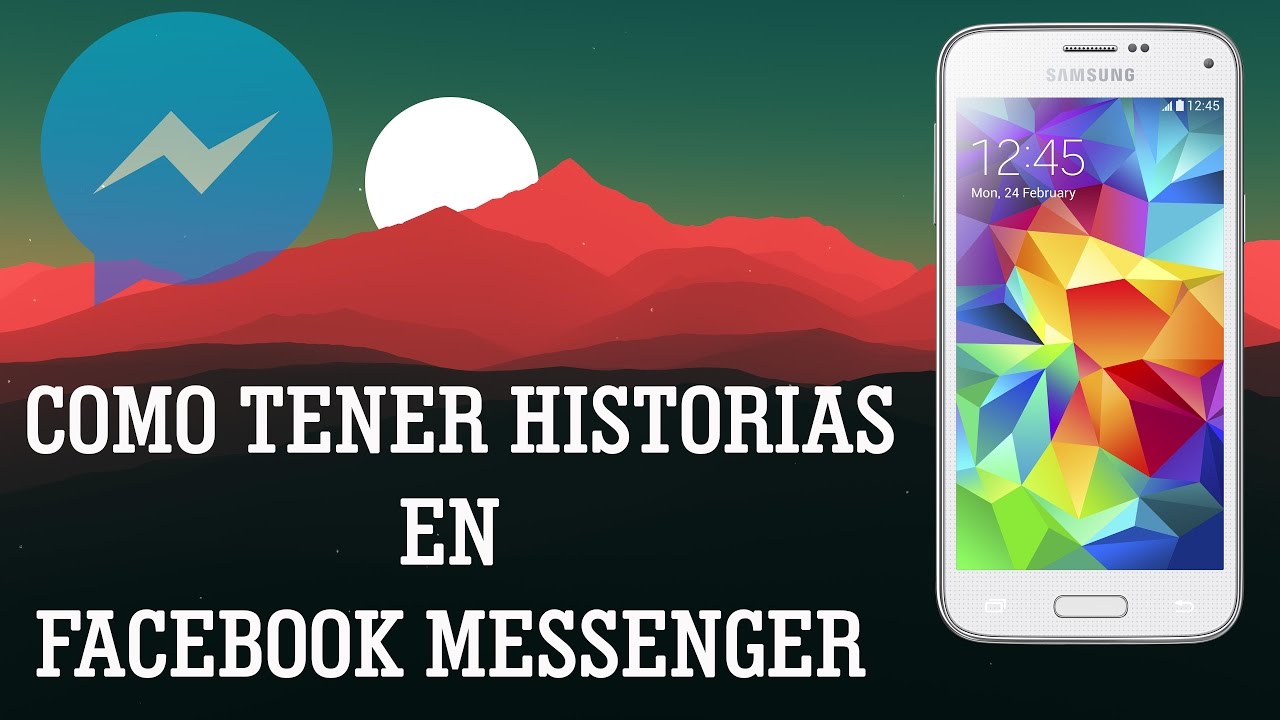 como tener historias en facebook messenger 2017 - YouTube