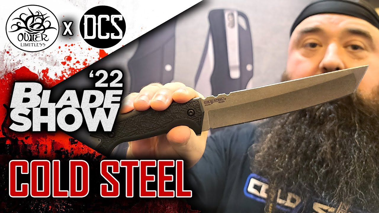 Blade Show 2022: NEW!!! Cold Steel - Warcraft, Locks & Serrations ...