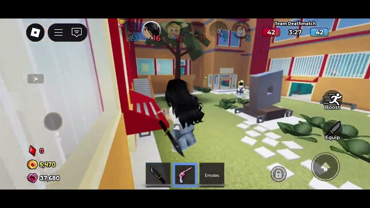 Roblox Murderers vs Sheriffs 2 gameplay - YouTube