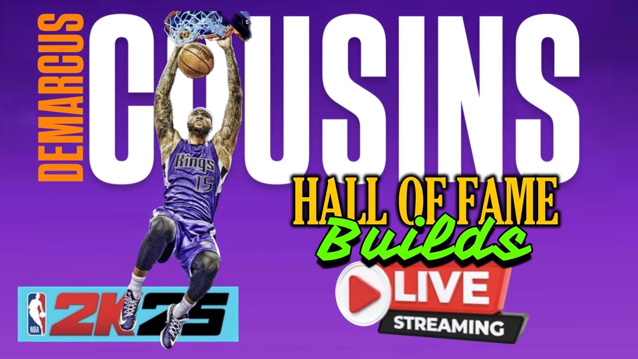 THE BEST DEMARCUS COUSINS BUILD IN @NBA2K LIVE (NEXT☝️25K SUBS) @NBA ...