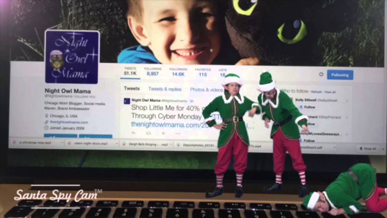 @Nightowlmama's Twitter Profile Attracts a Sleepy Elf Sighting - YouTube