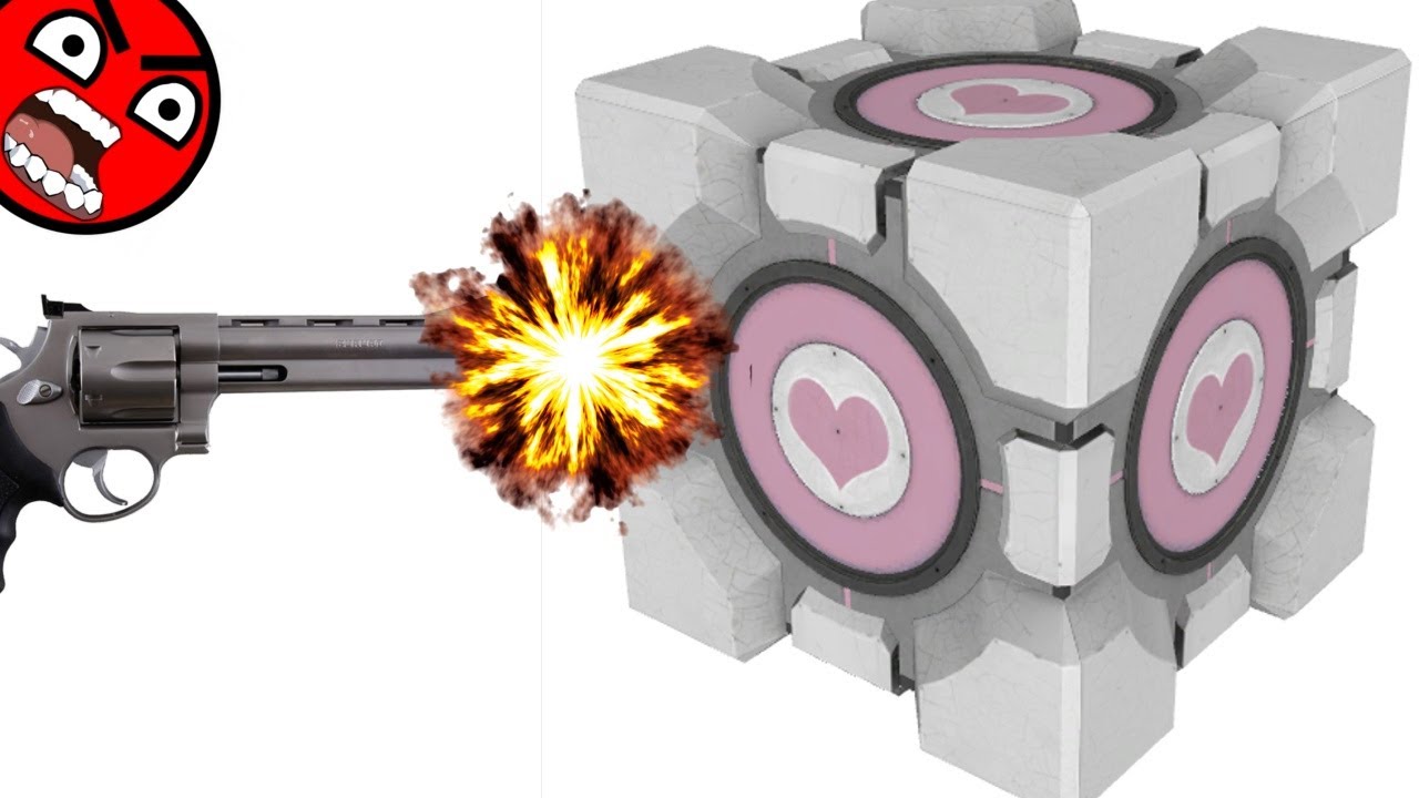 INDESTRUCTIBLE COMPANION CUBE (Prop Hunt) - YouTube