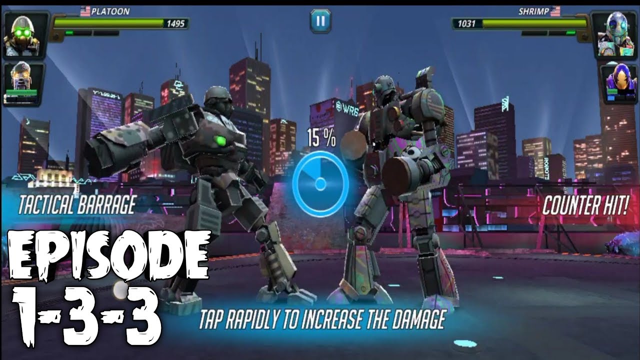 World Robot Boxing 2 Game Play - Story' 1-3-3 Episode: Iron Star / Game ...