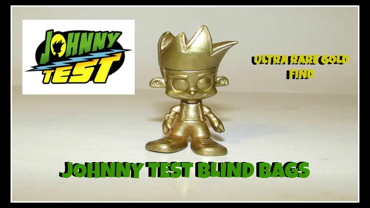 JOHNNY TEST ULTRA RARE GOLD FIND SERIES 1 BLIND BAG - YouTube