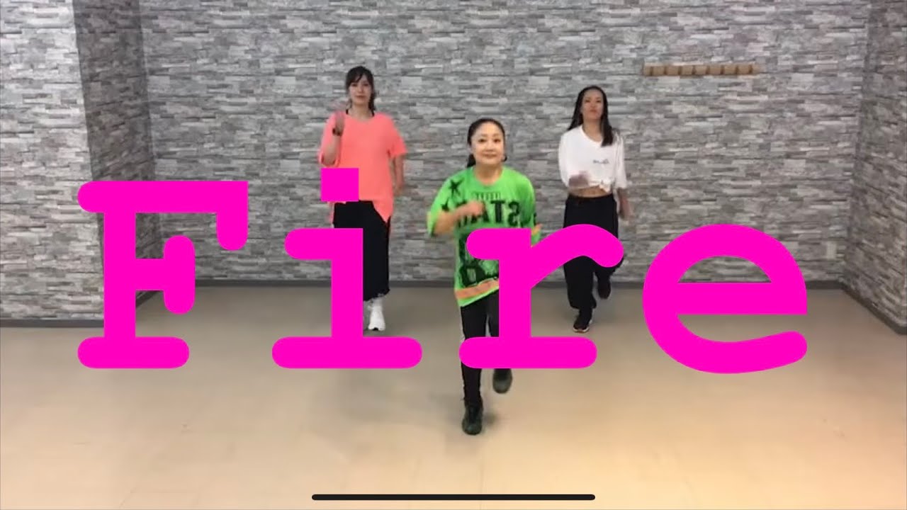 【Dance Fit】 Fire by BTS Dance Workout - YouTube