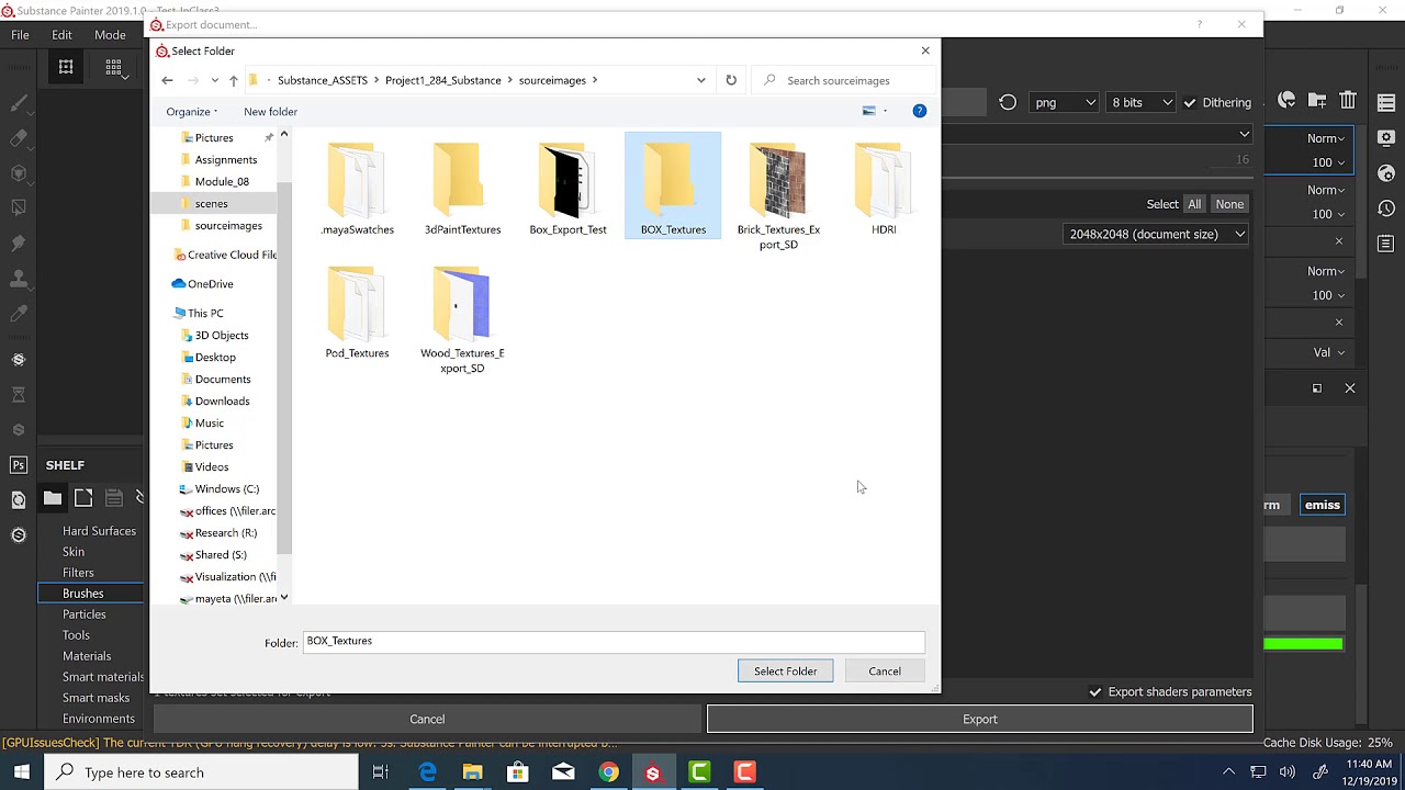 Exporting Texture Maps from Substance Painter - YouTube