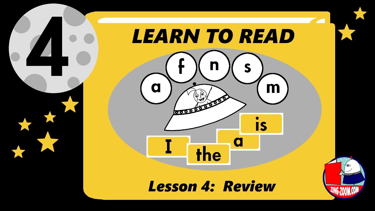 Lesson 4: Review Sight Words & Letter Sounds - YouTube
