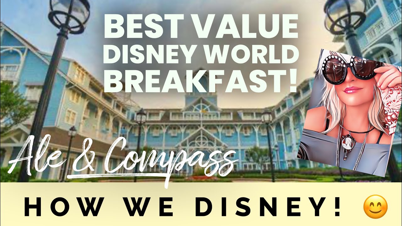 BEST Value Disney Breakfast at Ale & Compass at Boardwalk - YouTube
