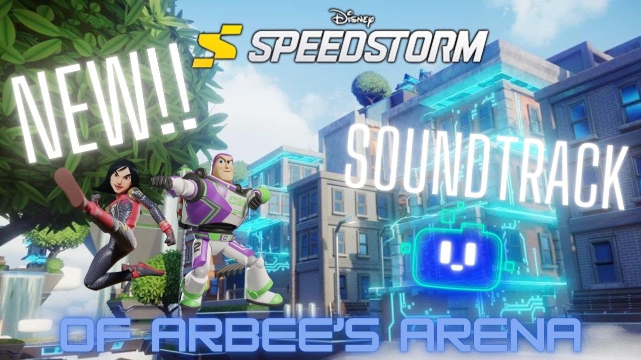 Disney Speedstorm - "NEW" Arbee's Arena Soundtrack - YouTube