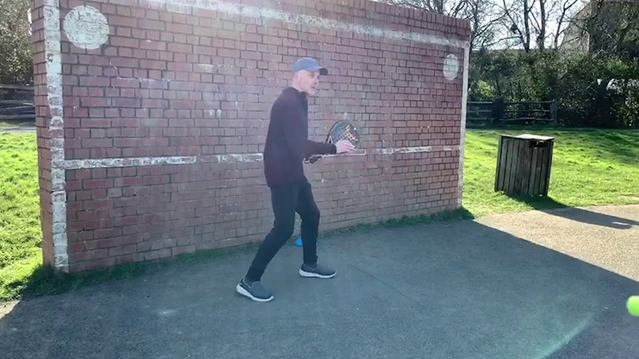 Rebound Tennis Trainer Demo - YouTube