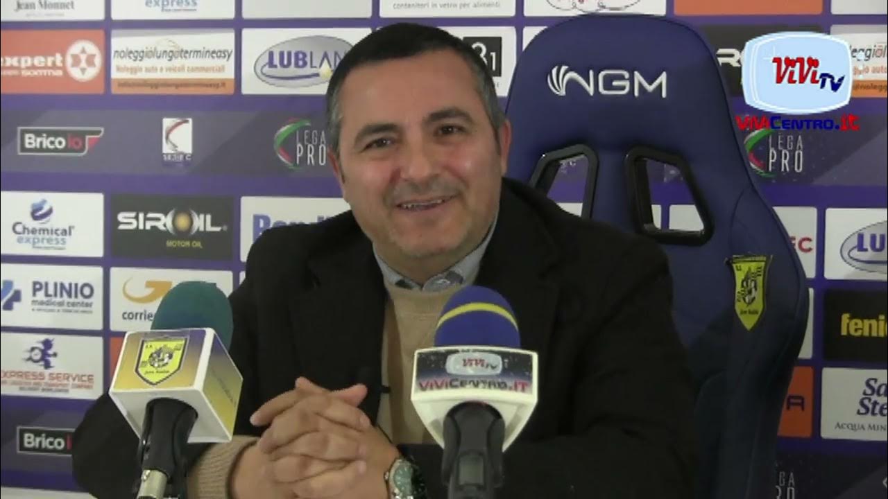 SERIE C 2022-2023 Conferenza Stampa Juve Stabia GIUSEPPE LANGELLA 11-03 ...